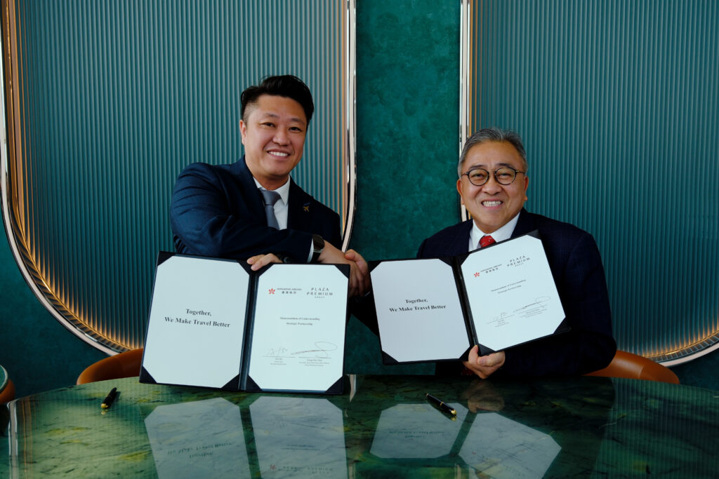 Plaza Premium Group and Hong Kong Airlines Sign Landmark MOU to Elevate ...